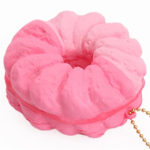 Faulty - Cafe de N pink French cruller pink filling squishy - Cheap ...